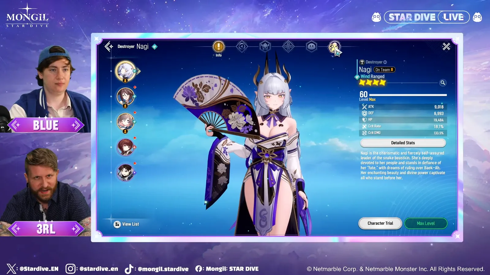Star Dive Live: Nagi Reveal & New Codes — Mongil: Star Dive
